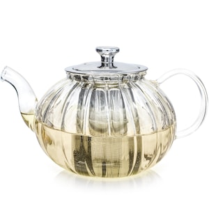Vienna Glass Teapot With Removable Infuser - Etsy