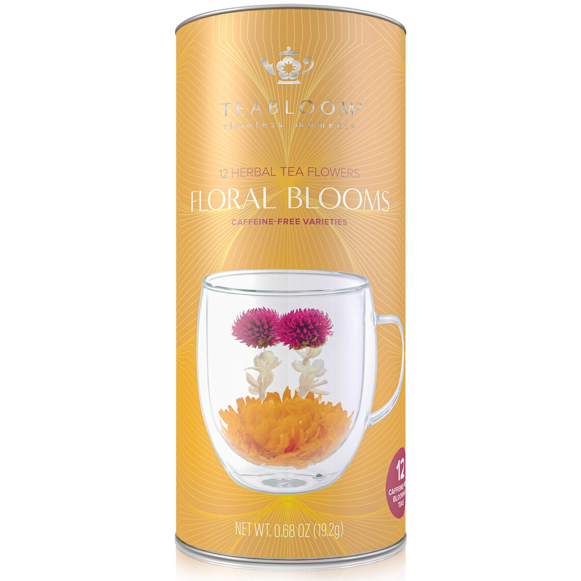 Teabloom Caffeine-free Petite Blooming Tea (cup Size) - 12-pack ...