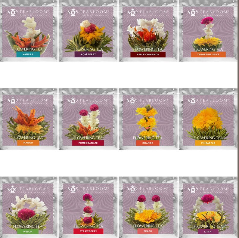 Fruit Variety Blooming Tea Canister - Etsy