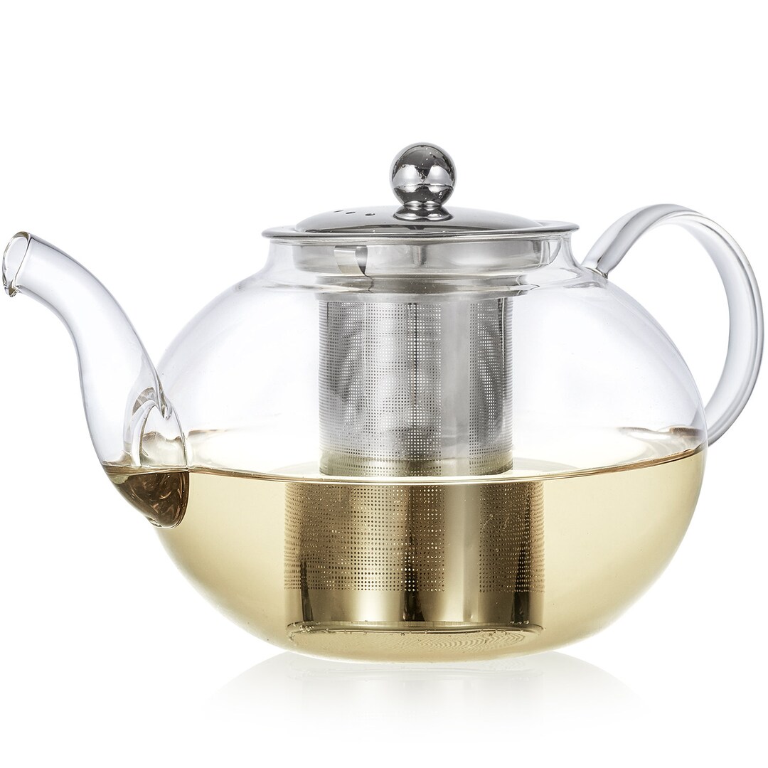 Teabloom Florence Glass Teapot With Removable Infuser - Etsy New Zealand