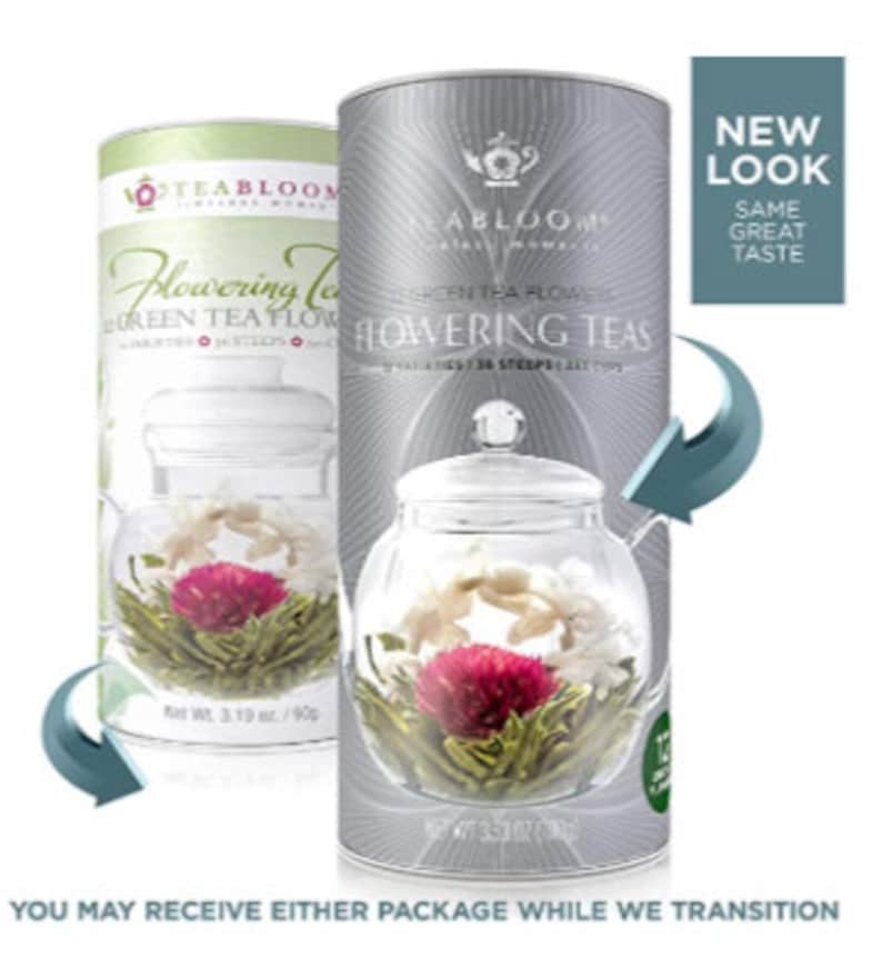 Teabloom Flowering Tea 12 Unique Varieties of Fresh Blooming - Etsy
