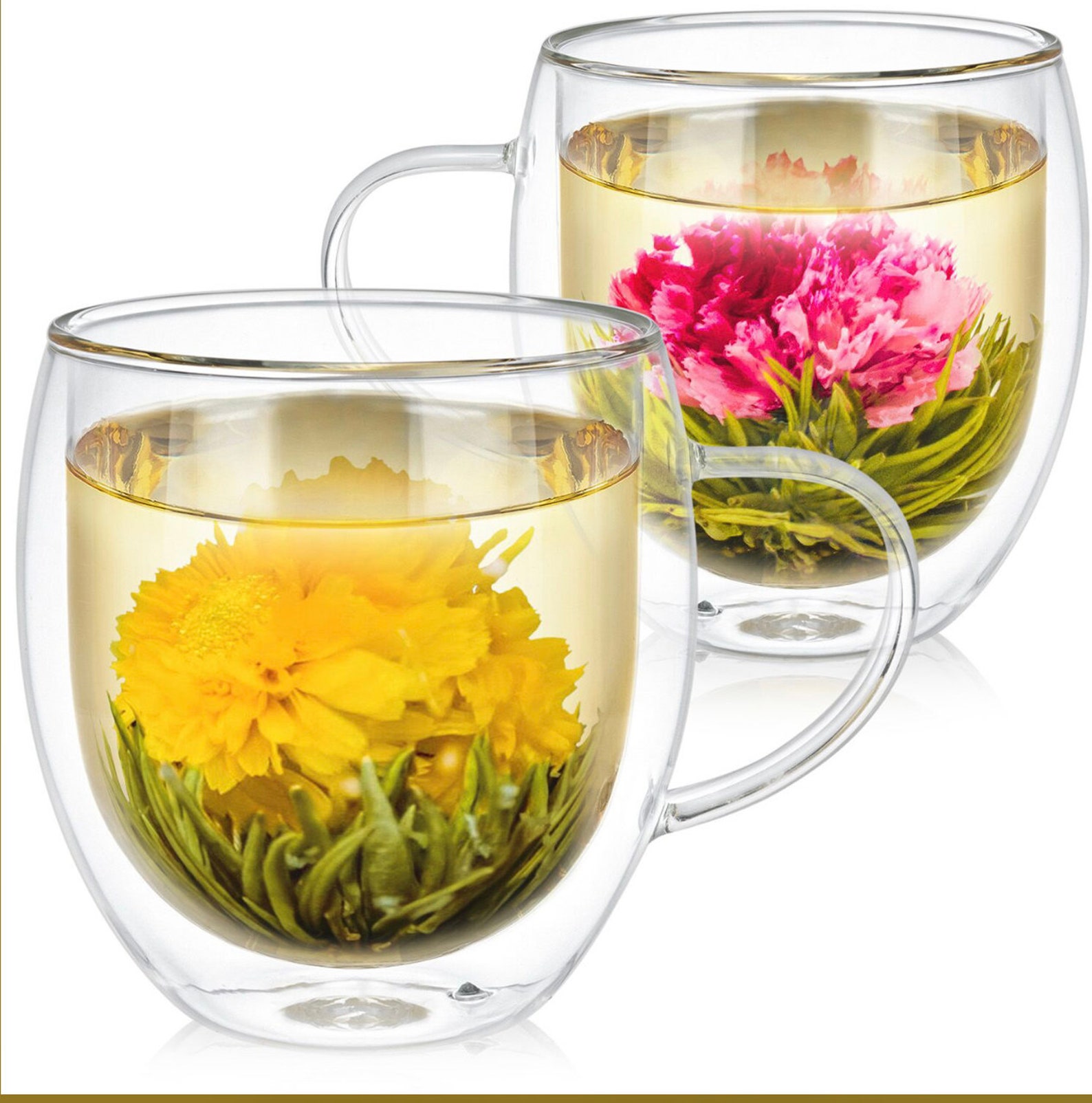 TWIN HARMONY® XL 2-piece Set Double Wall Mugs - Etsy