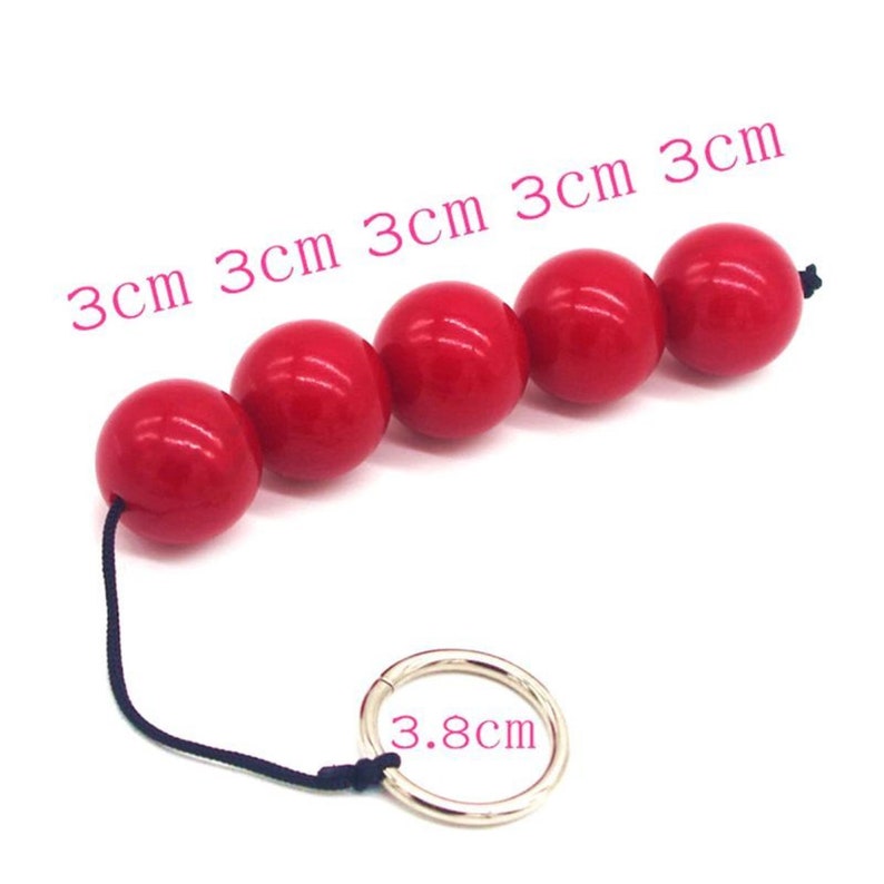 2 Colors Anal Beads Balls Pussy Beads Anal Bdsm Anal Fetish Etsy