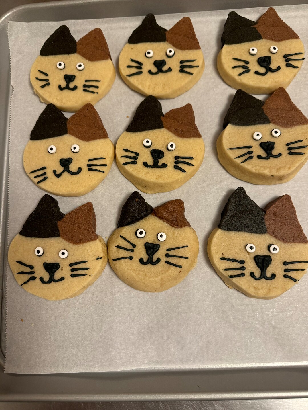 Kitty Cat Cookies - Etsy