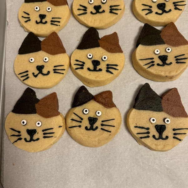Cat Cookies - Etsy