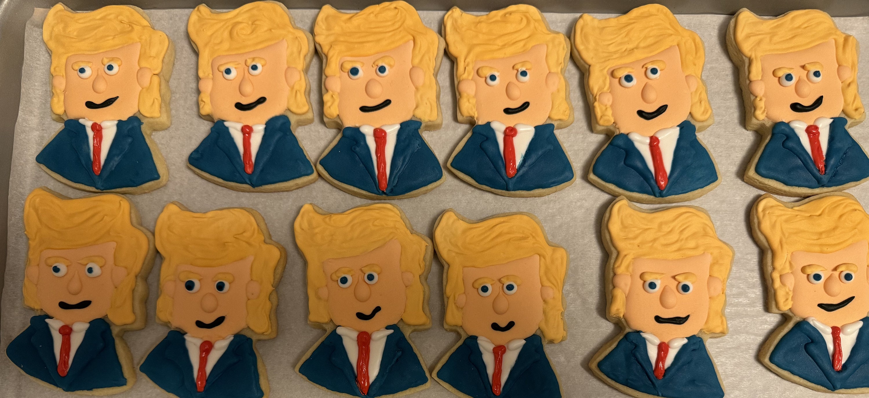 Trump Sugar Cookies. the Only Maker of Trump Cookies of It's Kind. - Etsy