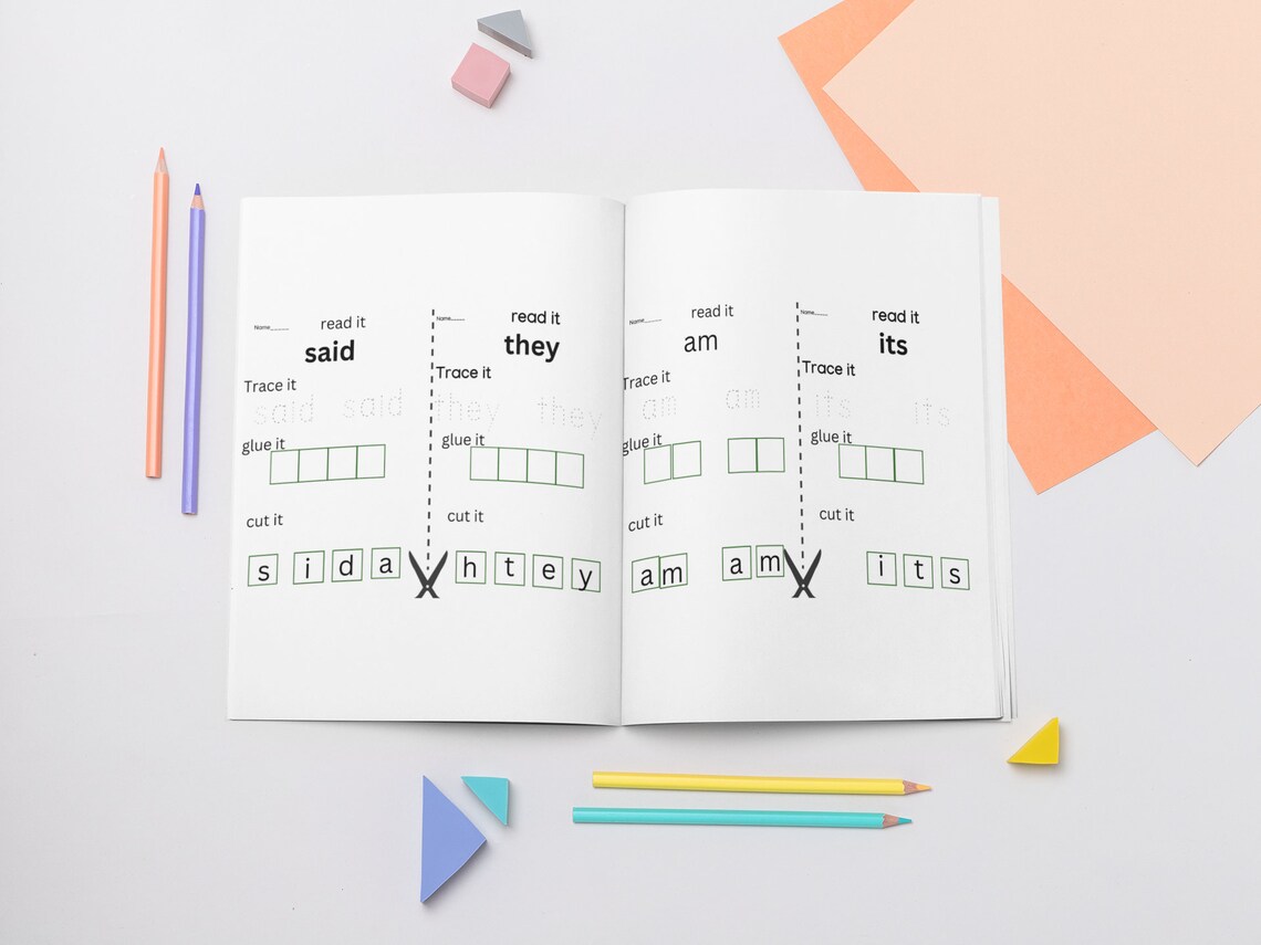 200 Sight Word Letters Sight Words for Kids Sight Words Kip - Etsy