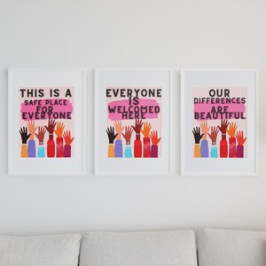 20 Diversity Posters, Equality Posters, Inclusion Posters, Classroom ...