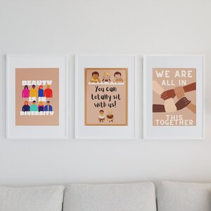 10 Diversity Poster, Classroom Decor, Classroom Poster, Inclusive ...
