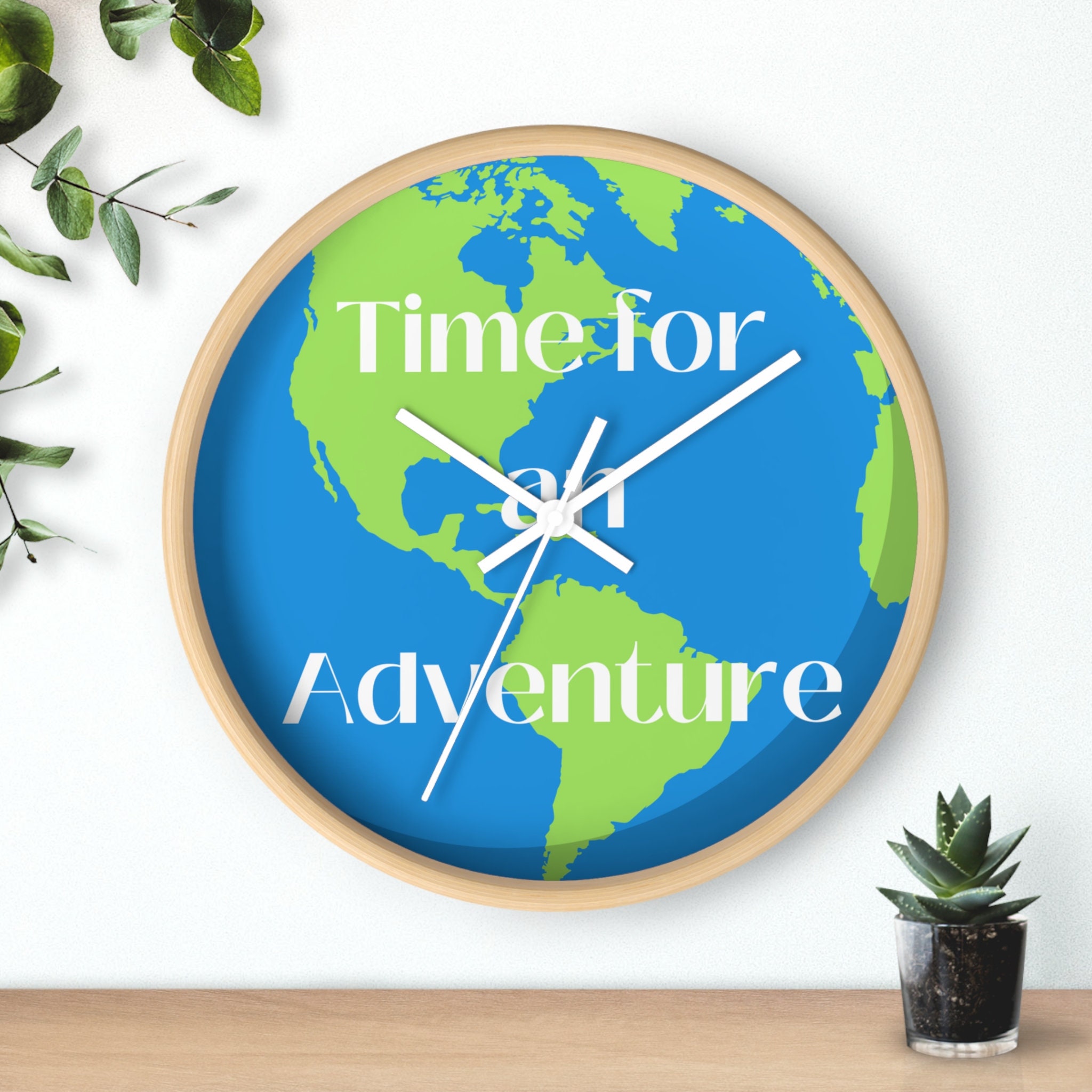 Adventure Time Clock Classroom Decor Travel Decor Travel - Etsy
