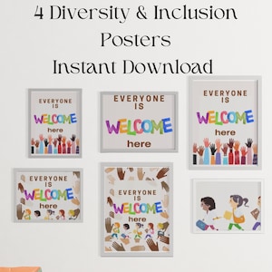 Diversity Poster, Inclusion Poster, Diversity Billboard, Diversity ...
