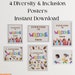 Diversity Poster, Inclusion Poster, Diversity Billboard, Diversity ...