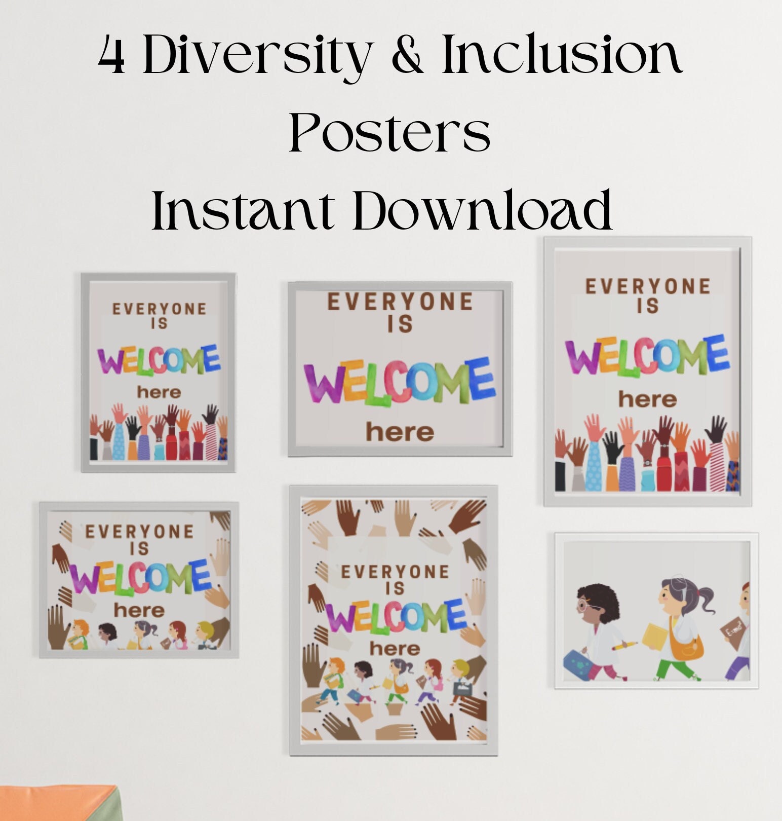Diversity Poster, Inclusion Poster, Diversity Billboard, Diversity ...