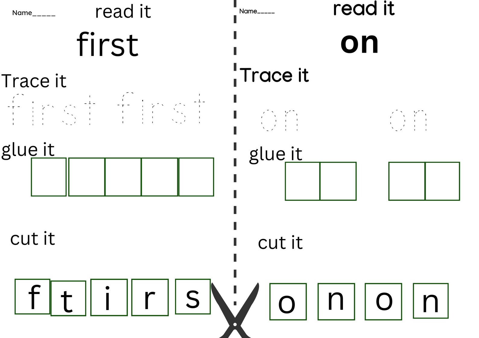 200 Sight Word Letters Sight Words for Kids Sight Words Kip - Etsy
