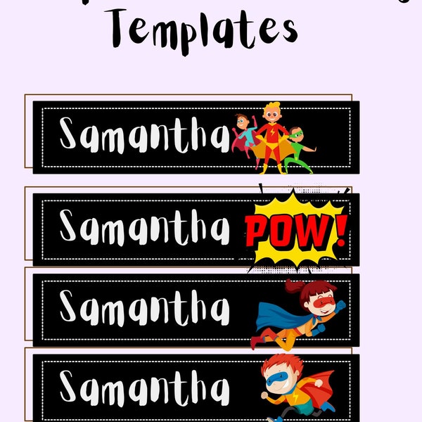 Superhero Classroom Decor - Etsy