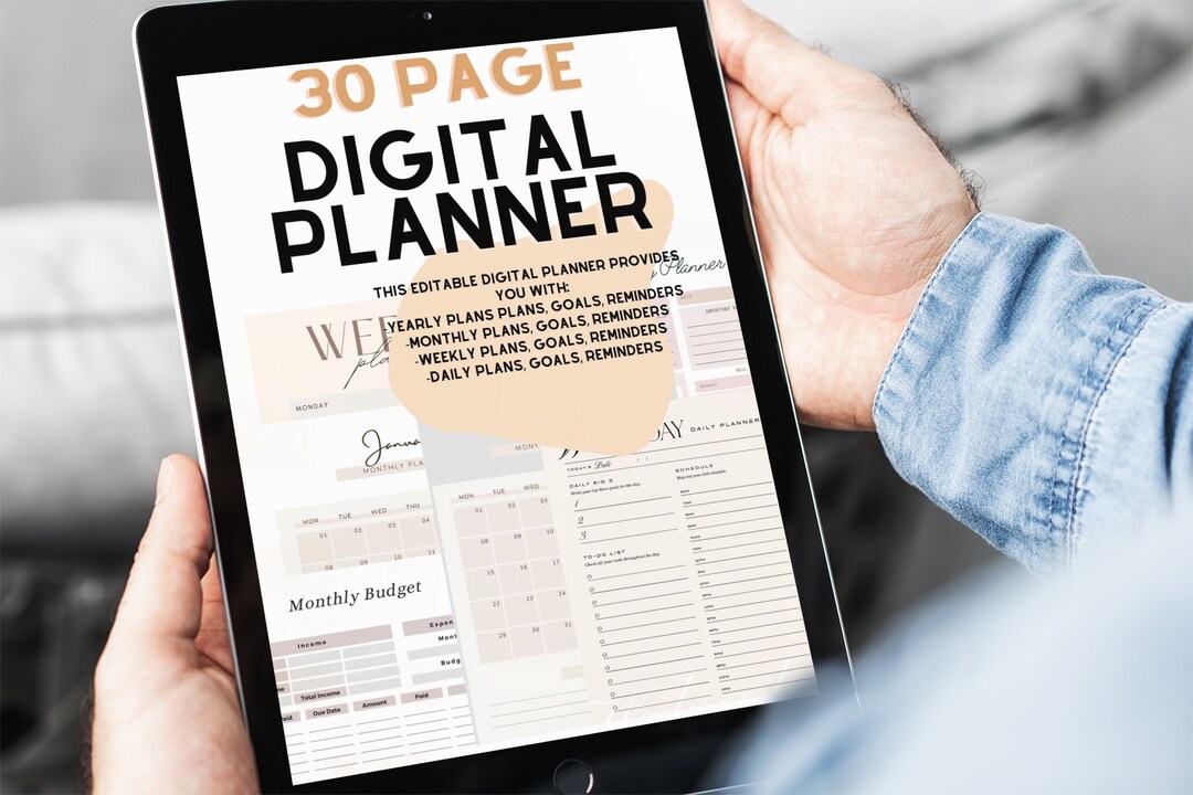 Printable Planners Yearly, Printable Yearly Planner, Yearly Goals ...