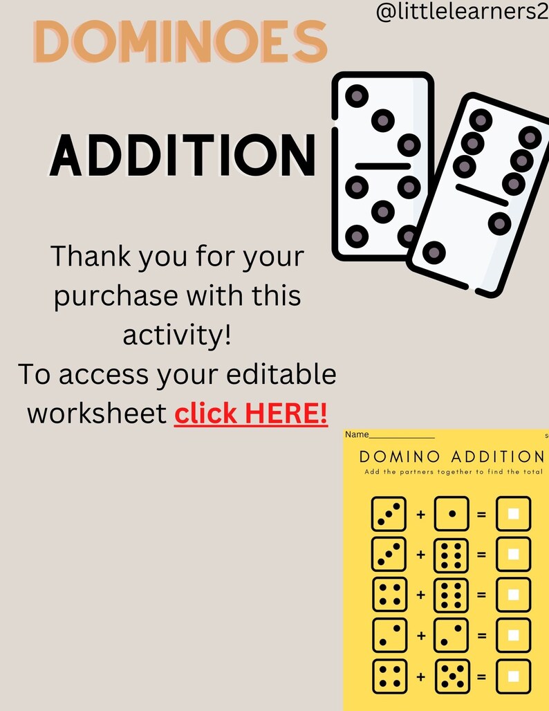 Addition Worksheet Editable Worksheet First Grade - Etsy
