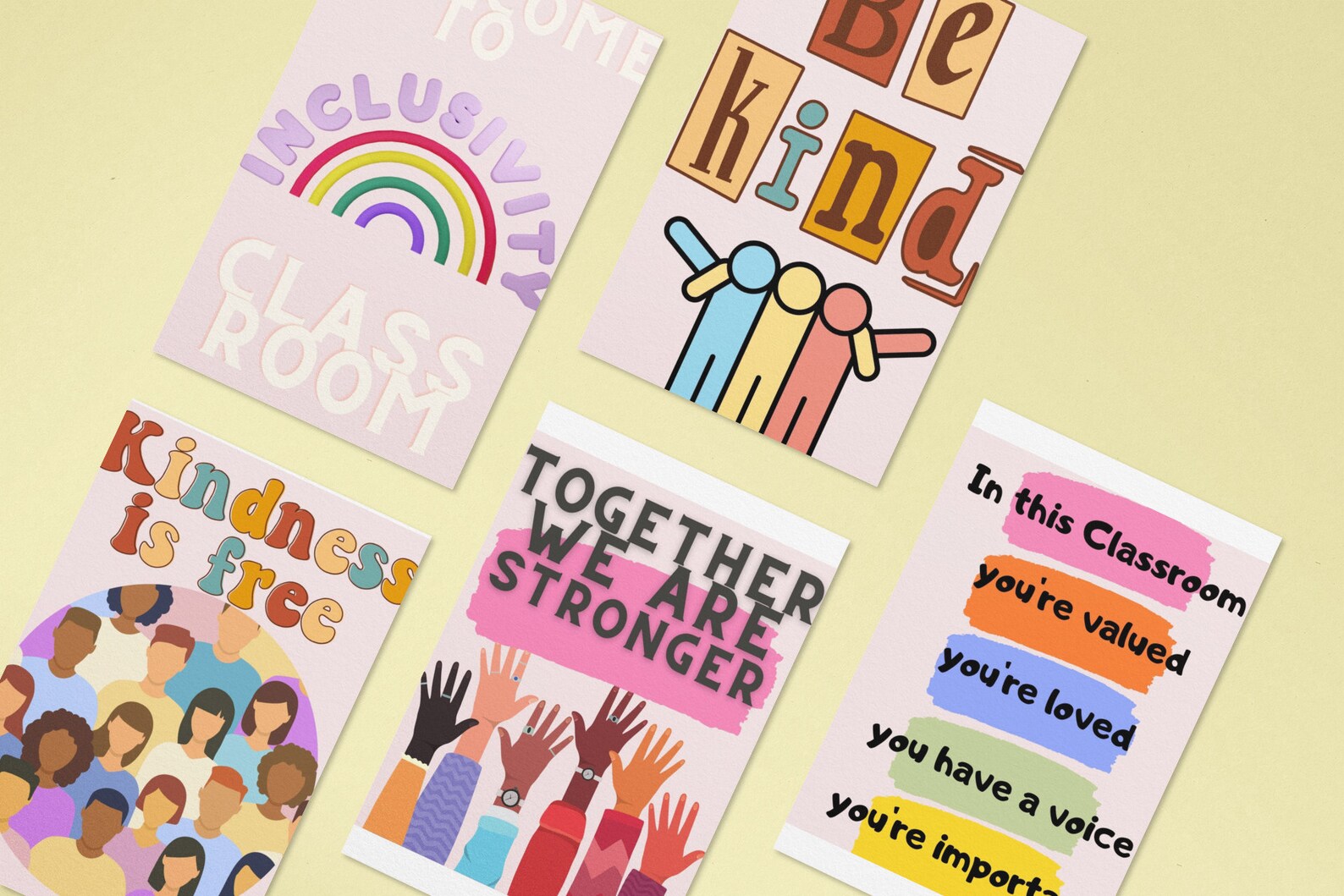20 Diversity Posters, Equality Posters, Inclusion Posters, Classroom ...