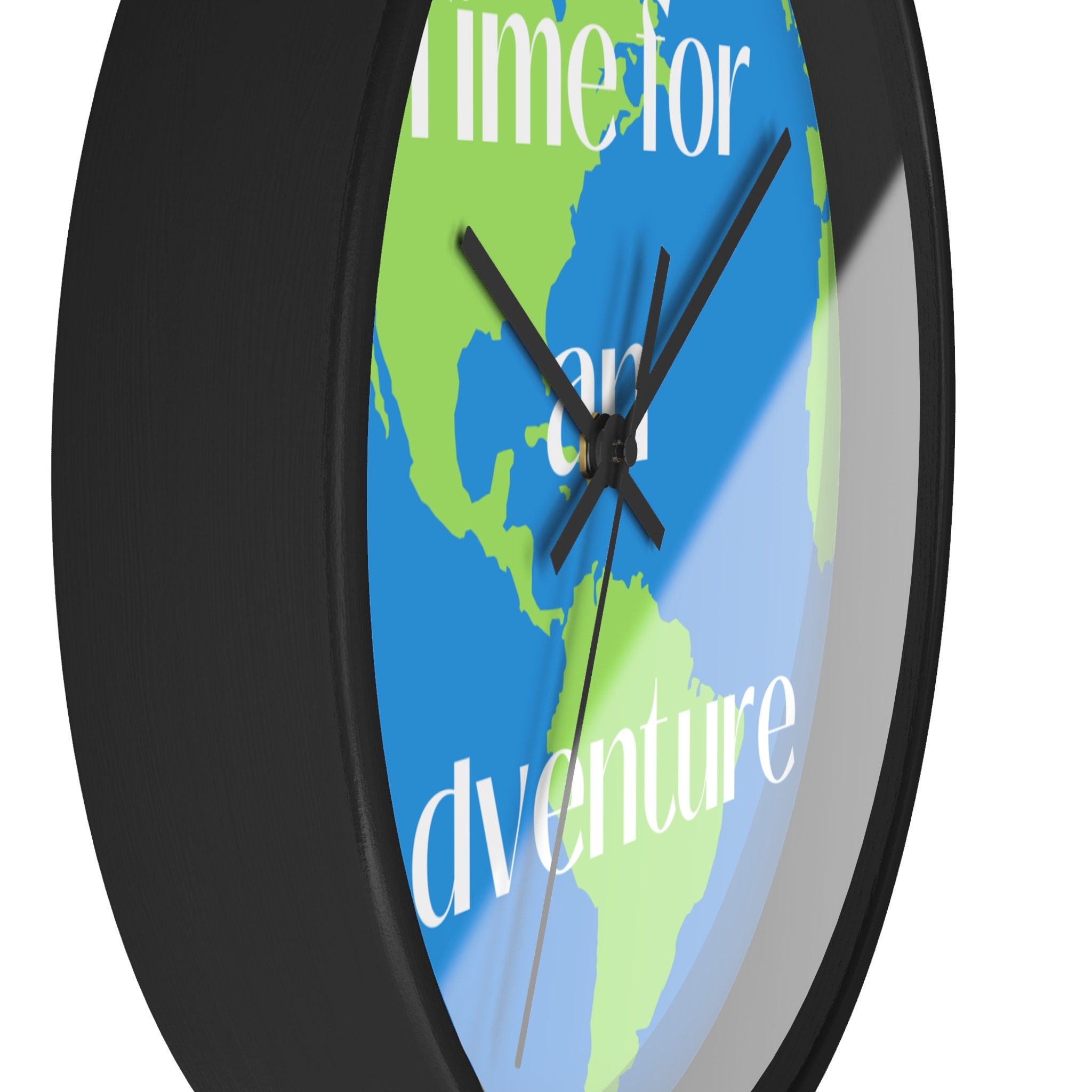 Adventure Time Clock, Classroom Decor, Travel Decor, Travel Theme, Wall ...