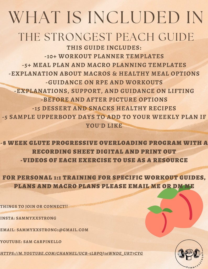 8 Week Glute Guide Workout Plan Gym Workouts Booty Workout - Etsy