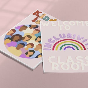 20 Diversity Posters, Equality Posters, Inclusion Posters, Classroom ...