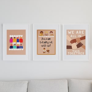 20 Diversity Posters, Equality Posters, Inclusion Posters, Classroom ...
