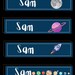 8 Editable Space Name Tags, Space Theme Classroom, Space Decor, Student ...