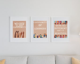 Inclusive Classroom Poster - Etsy