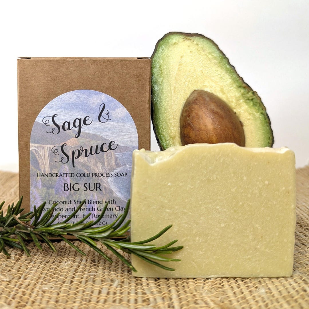 Big Sur Cold Process Soap Bar - Etsy