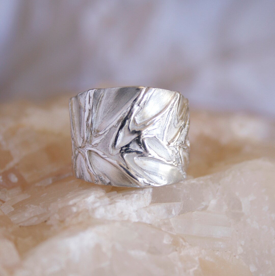 Ring arêtes De Poisson Unique Piece in Pure - Etsy UK