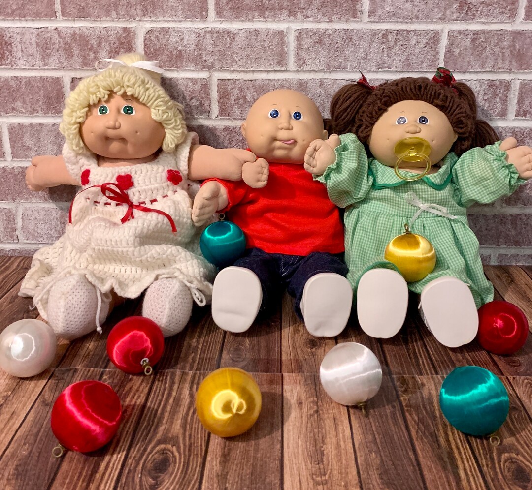 Coleco Cabbage Patch Christmas Holiday Dolls Selection 1980s - Etsy