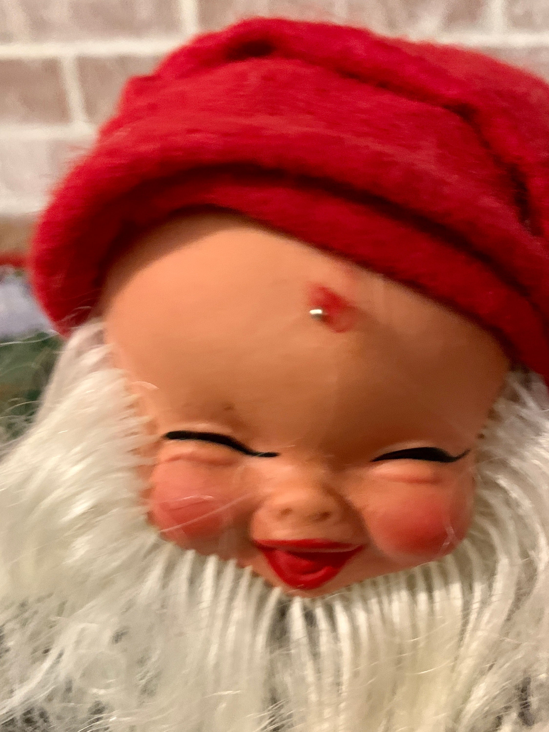 MCM Santa Jolly Elf Saint Nick Chris Kringle Shelf Sitter Holiday ...