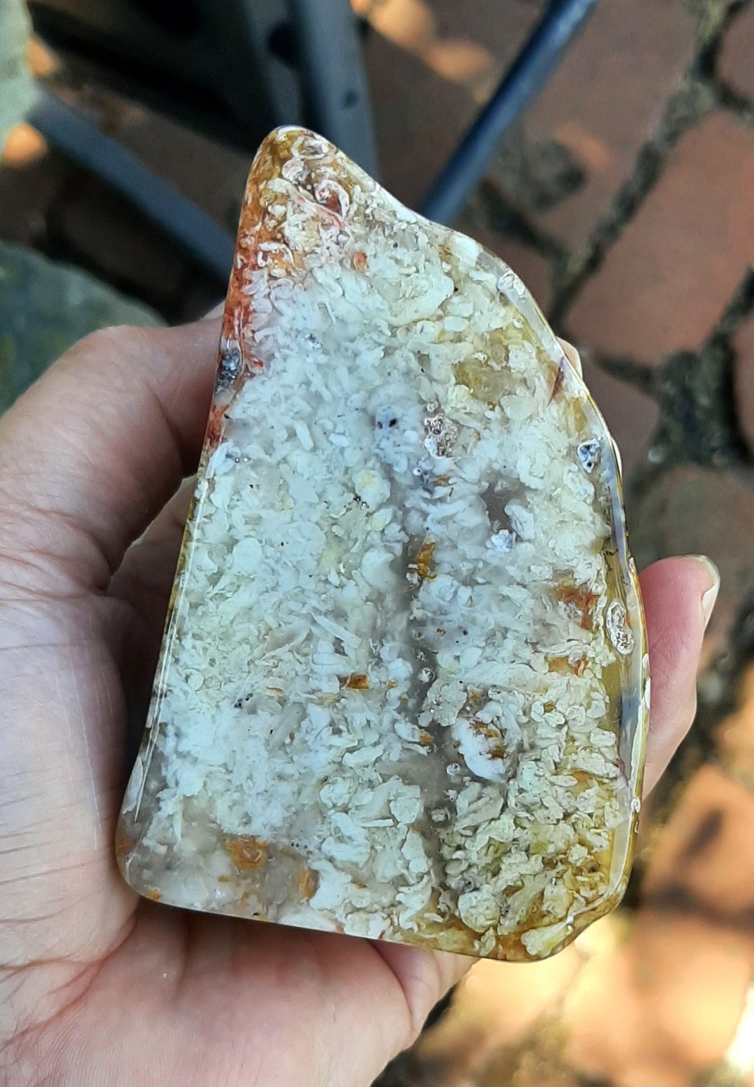 Plume Agate Specimen - Polished Plume Agate - Red Plume Agate ...