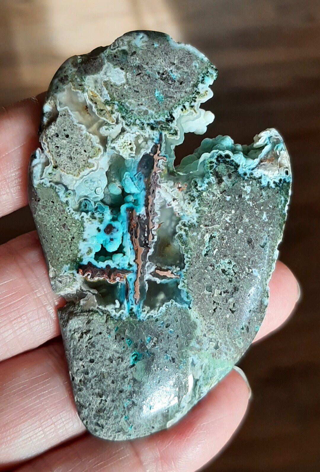 Native Copper and Chrysocolla Indonesia Native Copper Native Copper and ...