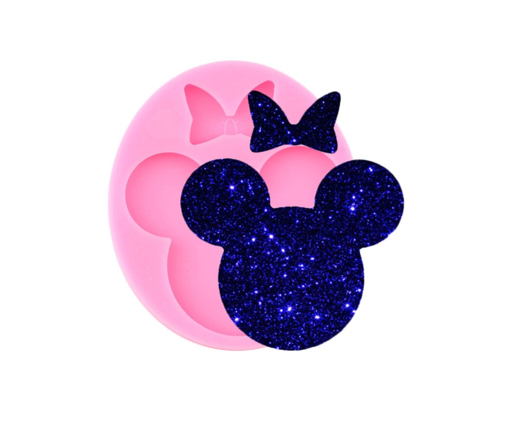 Mouse With Bow Shiny Silicone Mould Popsocket Phone Grip - Etsy