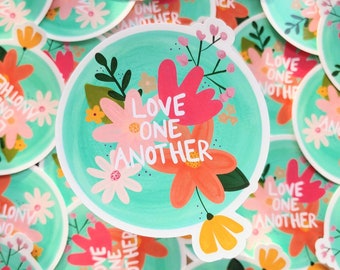 One Love Sticker - Etsy