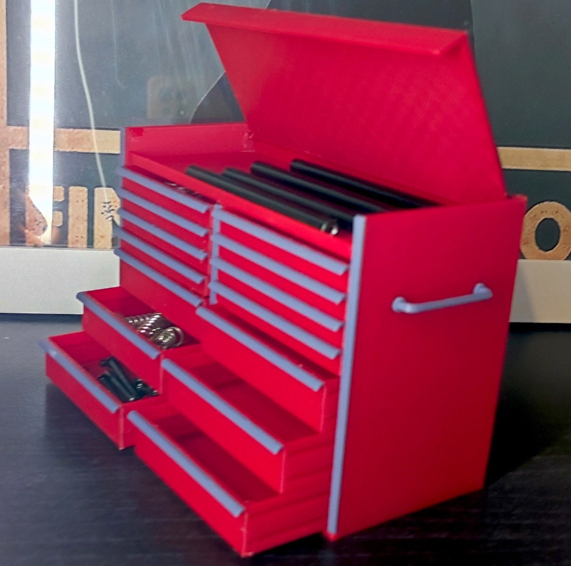 Tool Cabinet ,storage , Box for RC Scale Models - 14 Drawers, 140mm X ...