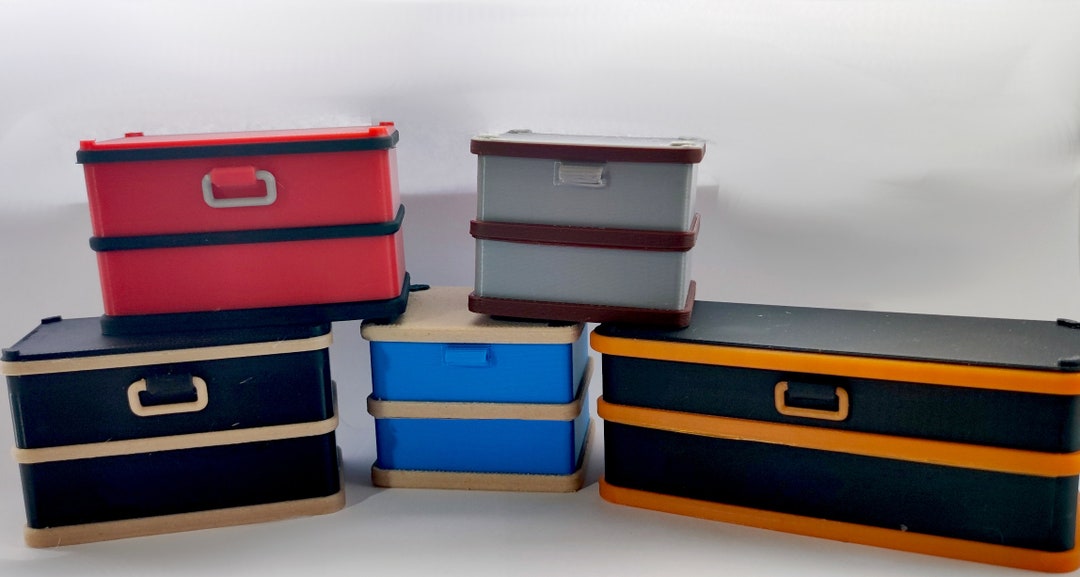 Stackable RC Scale Box Storage Box - Custom Sizes, Colors, Text ...