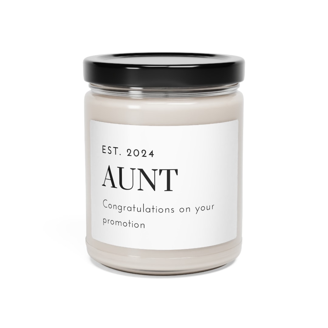 Established 2024 Aunt, Congratulations on Your Promotion, Promoted to ...