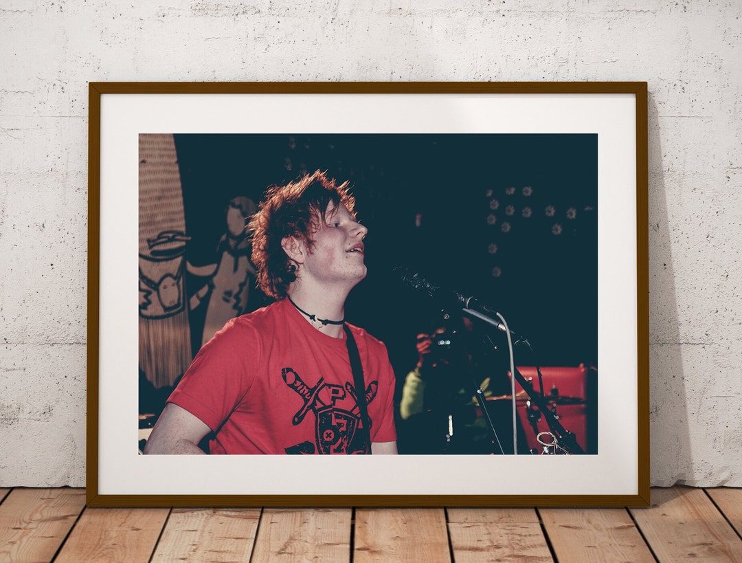 Ed Sheeran Print Limited Edition Photo Fine Art Photography Gift Wall ...