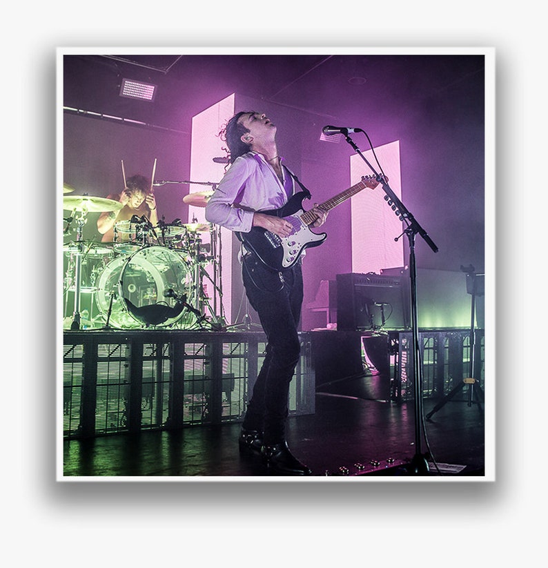 The 1975 Matty Healy Flexible Fridge Magnet Photography Print Photo ...