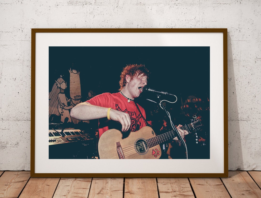 Ed Sheeran Print Limited Edition Photo Fine Art Photography Gift Wall ...