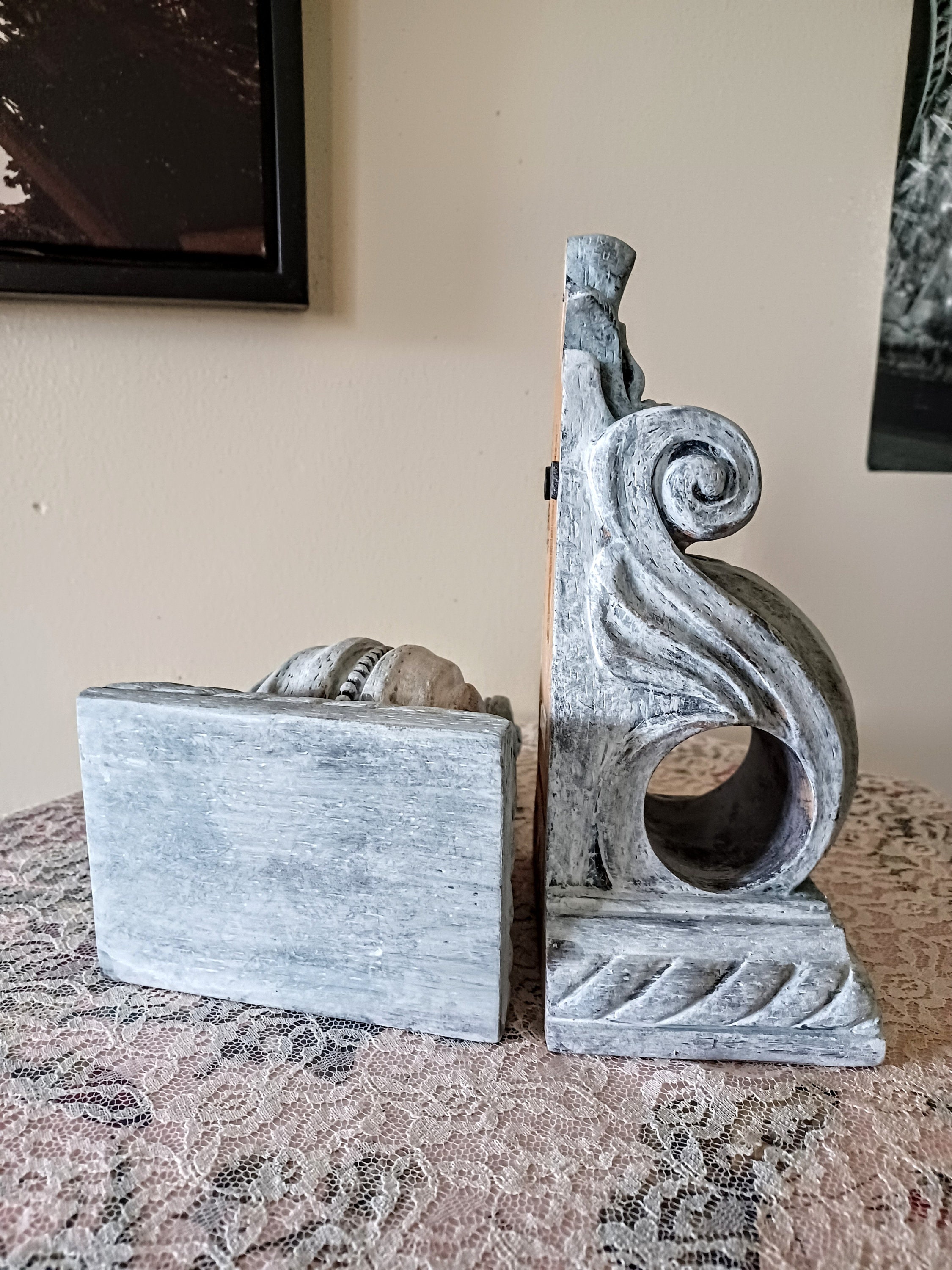 Corbels, Resin Tie Backs, Ornate Curtain Tie Backs, Corbels Tie Backs ...