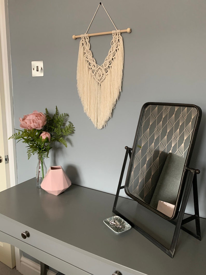 Diane Diamond Macrame Wall Hanging - Etsy