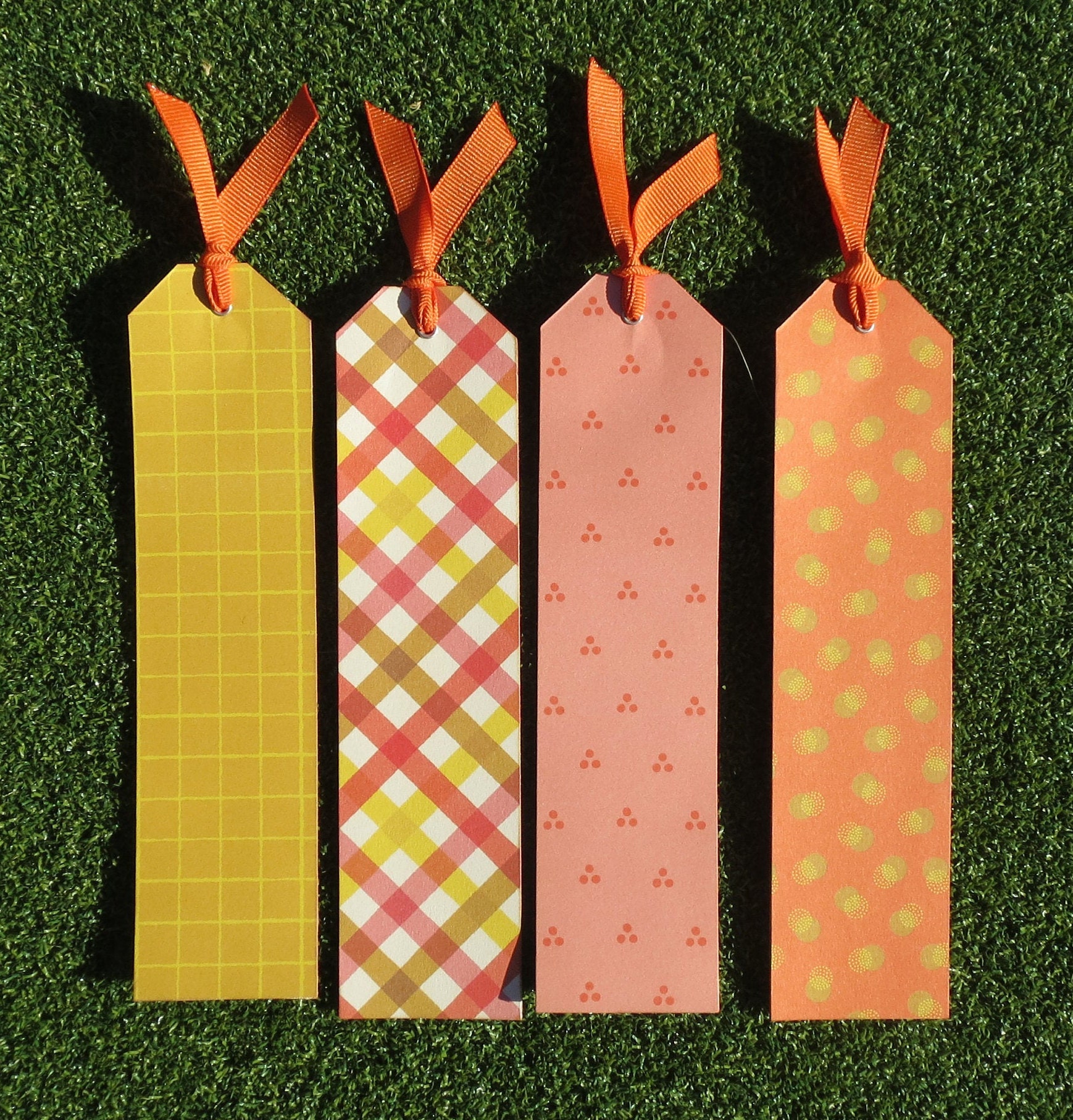 Handmade Paper Bookmarks Bookmarks Set of 2 Bookmarks Mixed - Etsy