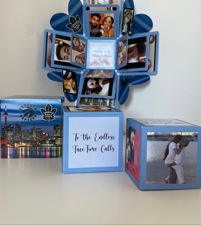 Customized Exploding Photo Box - Etsy