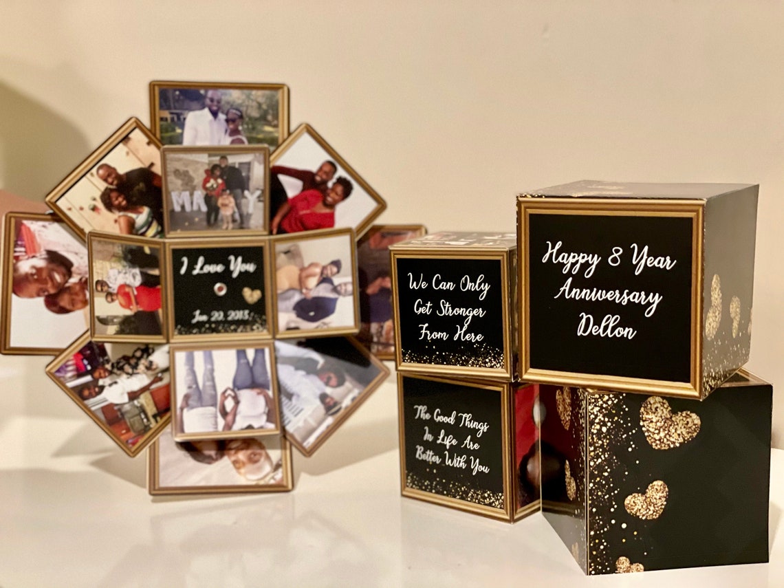 Customized Exploding Photo Box - Etsy