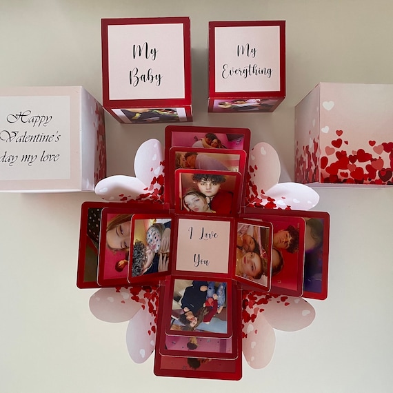 Customized Exploding Photo Box | Etsy