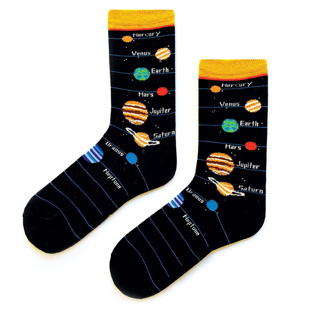 7 Pieces Design Socks Set Space Socks Fun Novelty Socks - Etsy