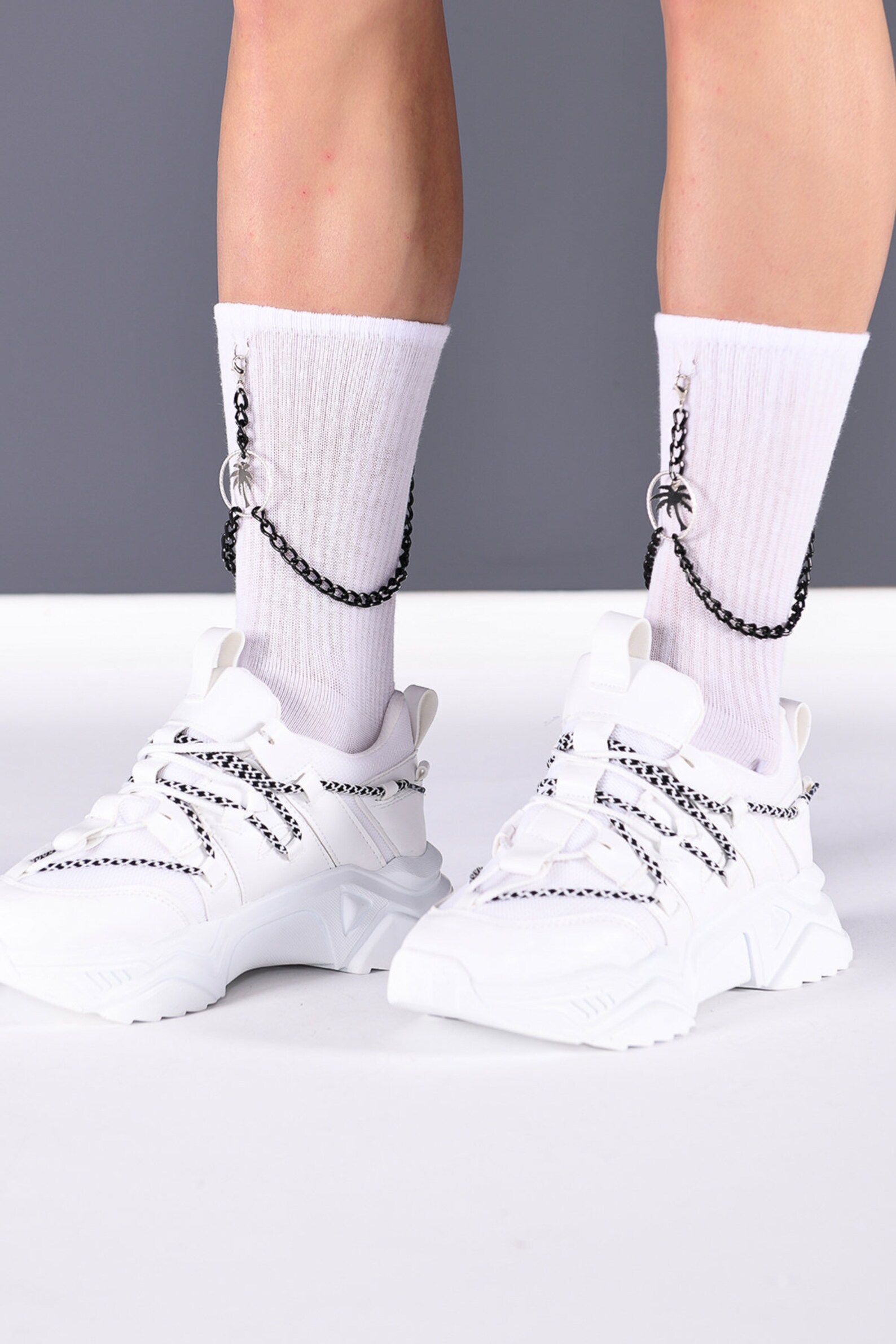 Chain Skate Socks Roller Skate Socks Skater Socks Cotton - Etsy